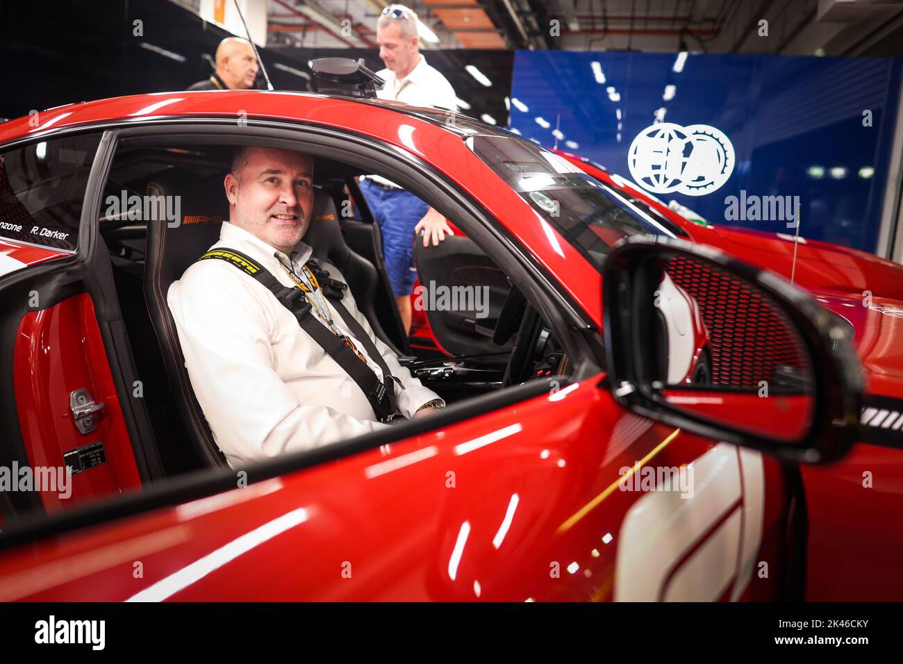Singapore. 30th Sep, 2022. REID Robert, FIA Deputy President for Sport ...