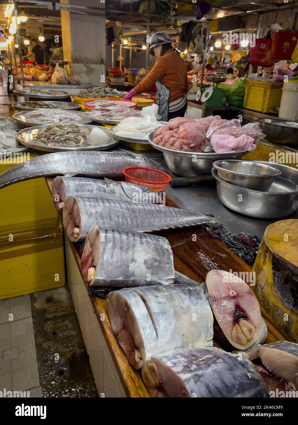 Cho Cay, Dalat Market, Dalat, Lam Dong Province, Vietnam Stock Photo ...