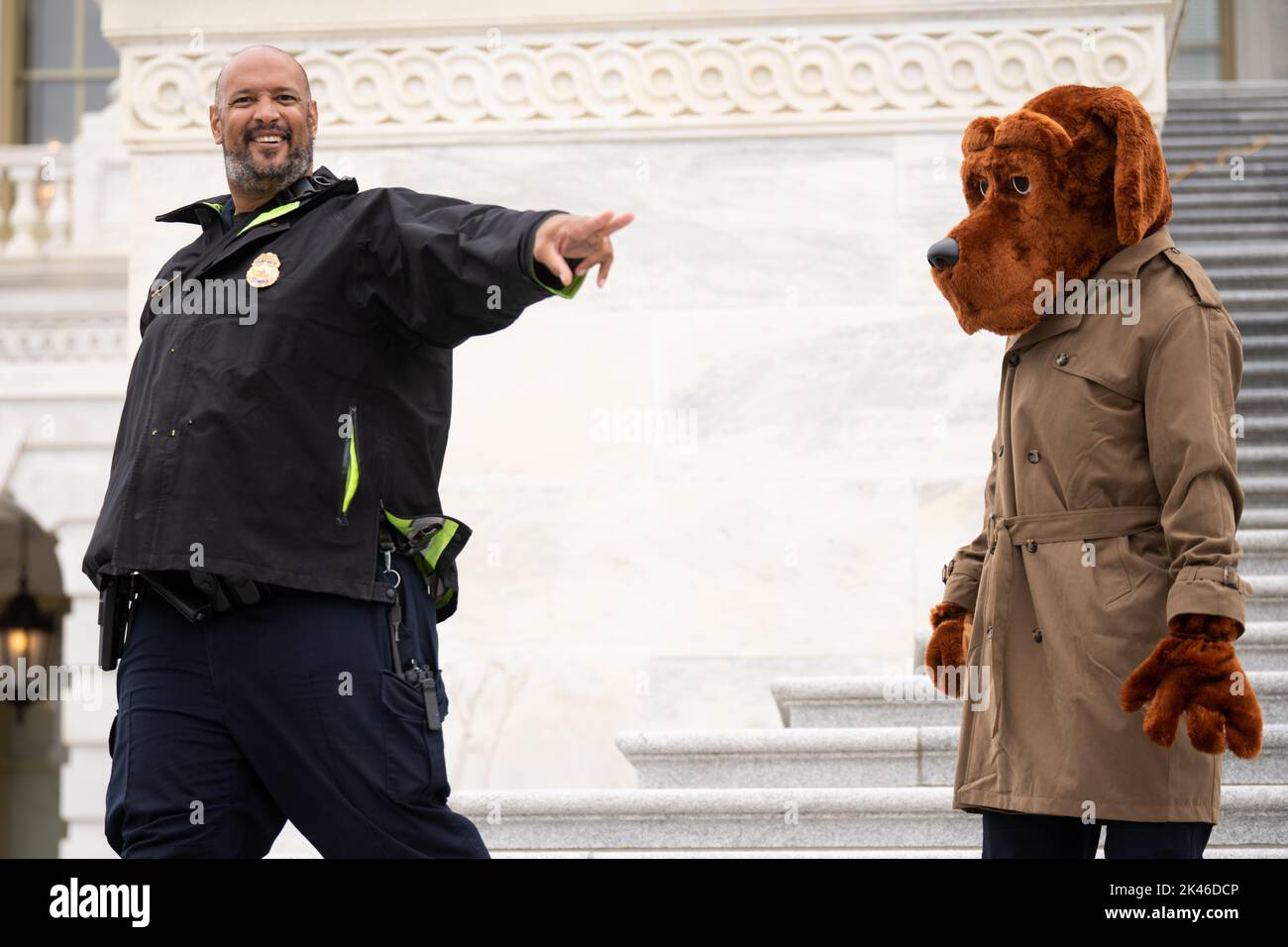 UNITED STATES - SEPTEMBER 30: U.S. Capitol Police officer Harry Dunn ...