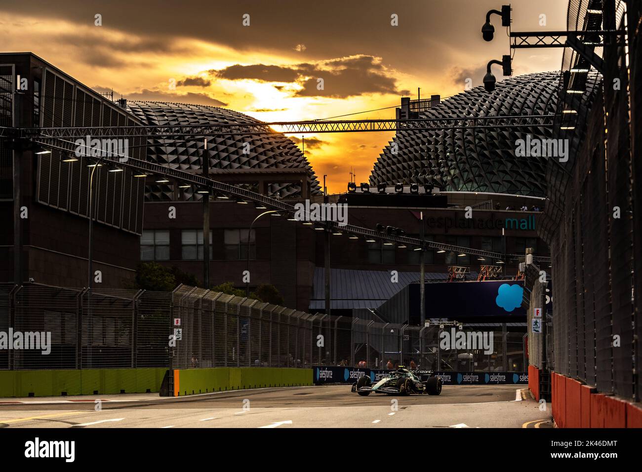 Singapore. 30th Sep, 2022. Sebastian Vettel (GER) Aston Martin F1 Team ...