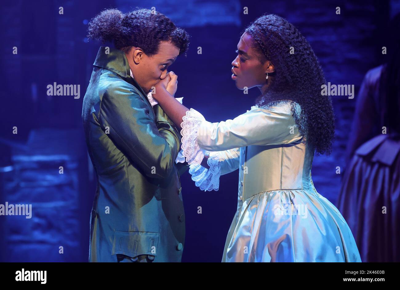 Hamburg, Germany. 30th Sep, 2022. Benét Monteiro as Hamilton and Ivy ...