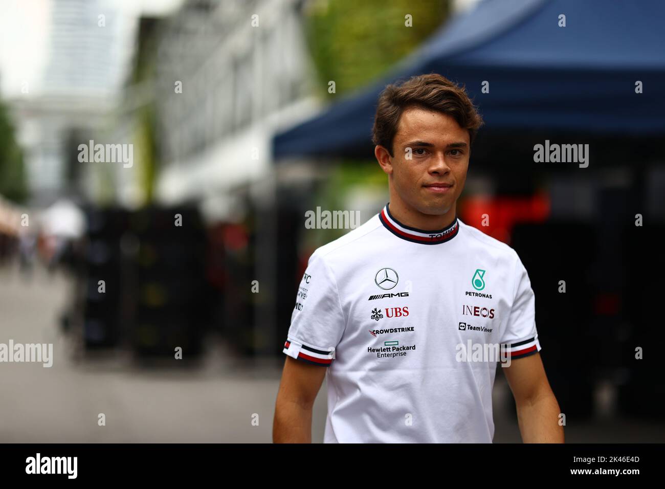 Singapore, Singapore. 29th Sep, 2022. SINGAPORE, Singapore street ...