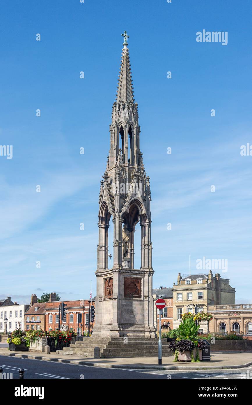The Clarkson Memorial (Abolition of slavery), Bridge Street, Wisbech ...