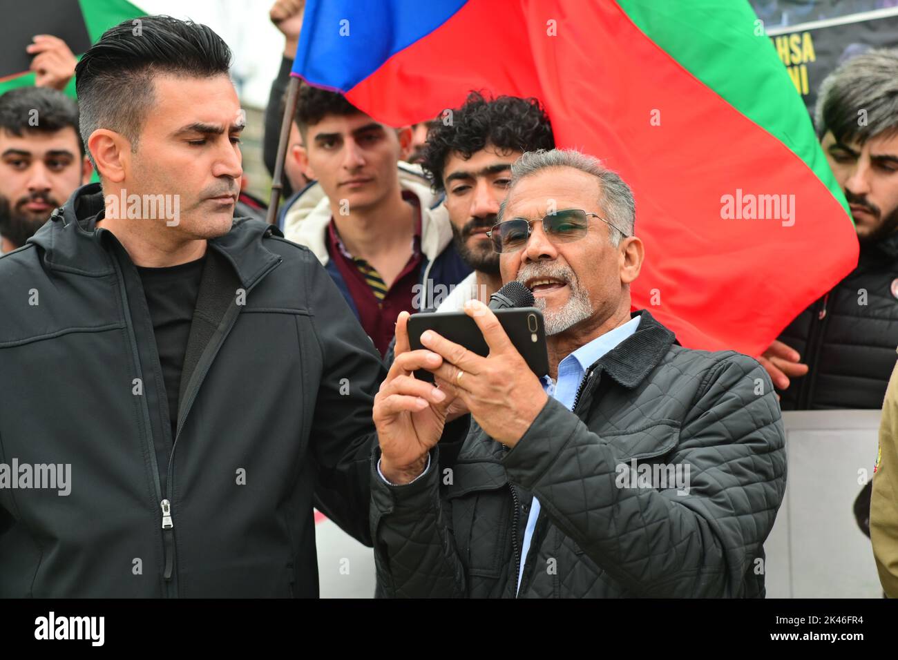 Kurdish community demonstration after the death of Mahsa Amini is a ...