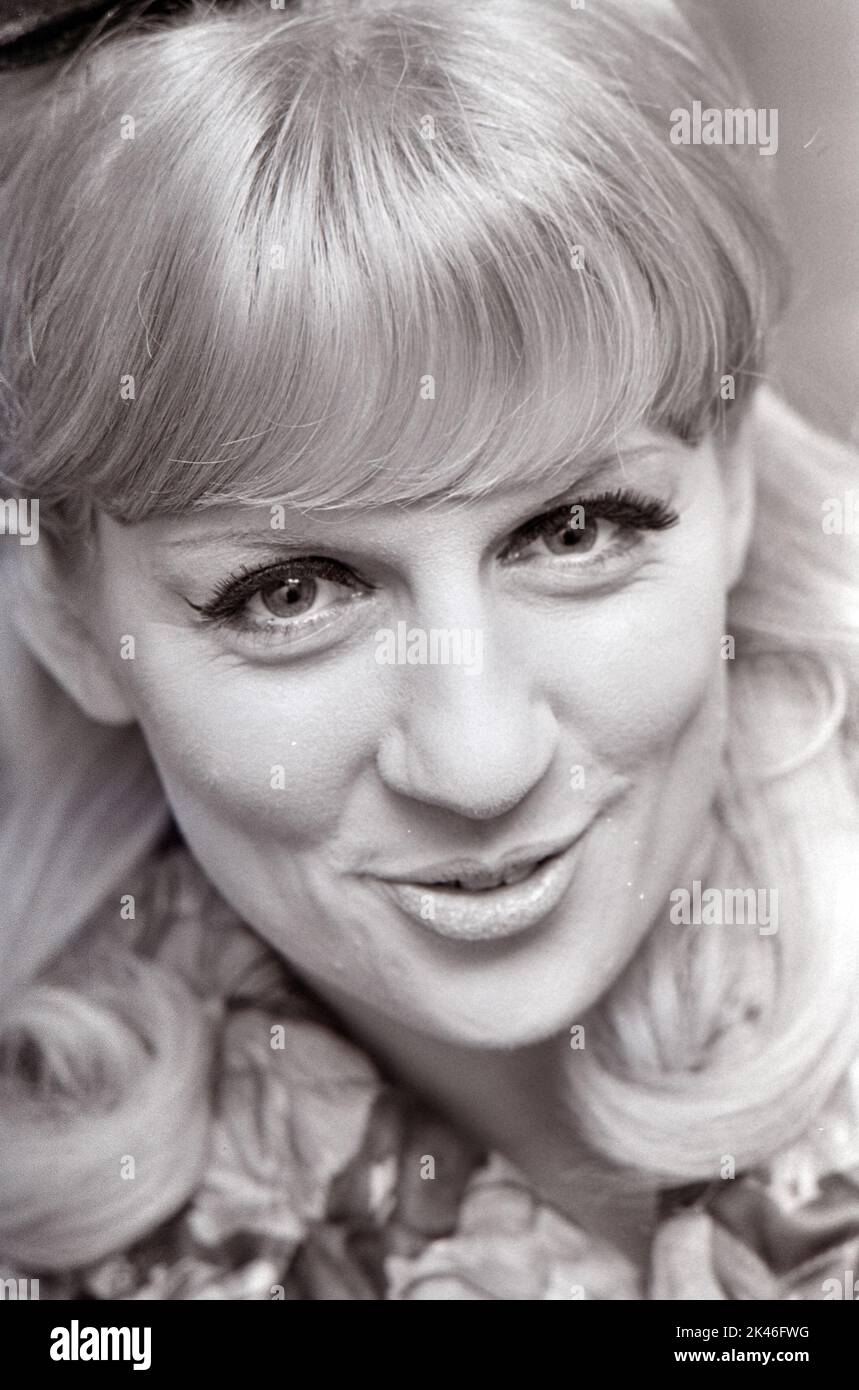 JACKIE TRENT (1940-2015) English singer/songwriter in May 1964. Photo ...