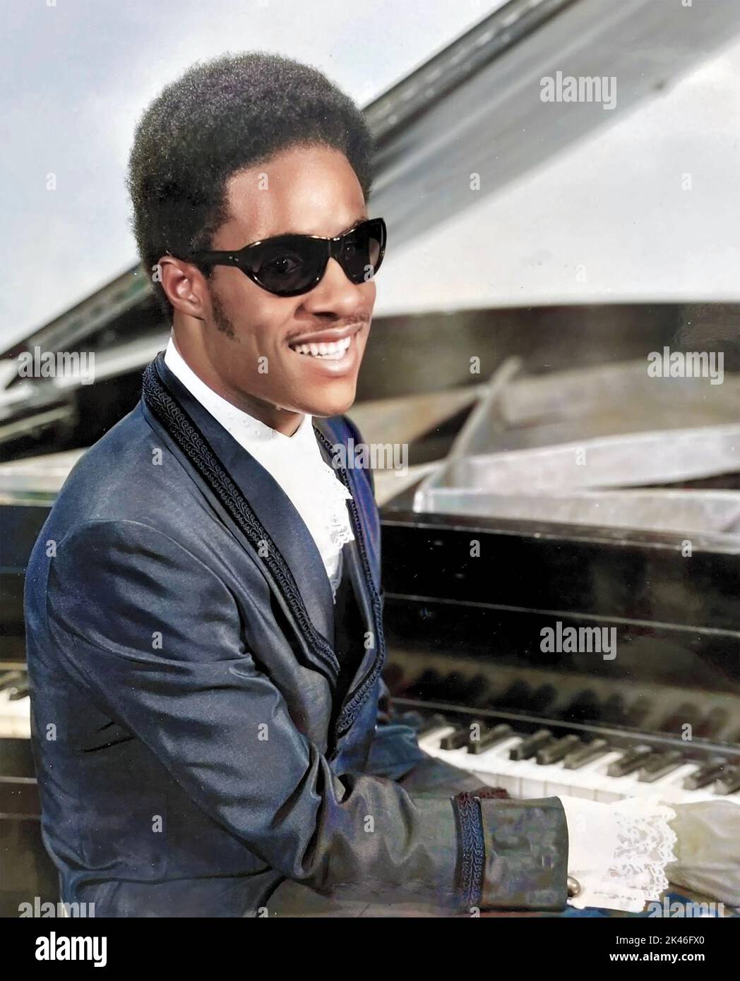 STEVIE WONDER American musician about 1963 Stock Photo - Alamy