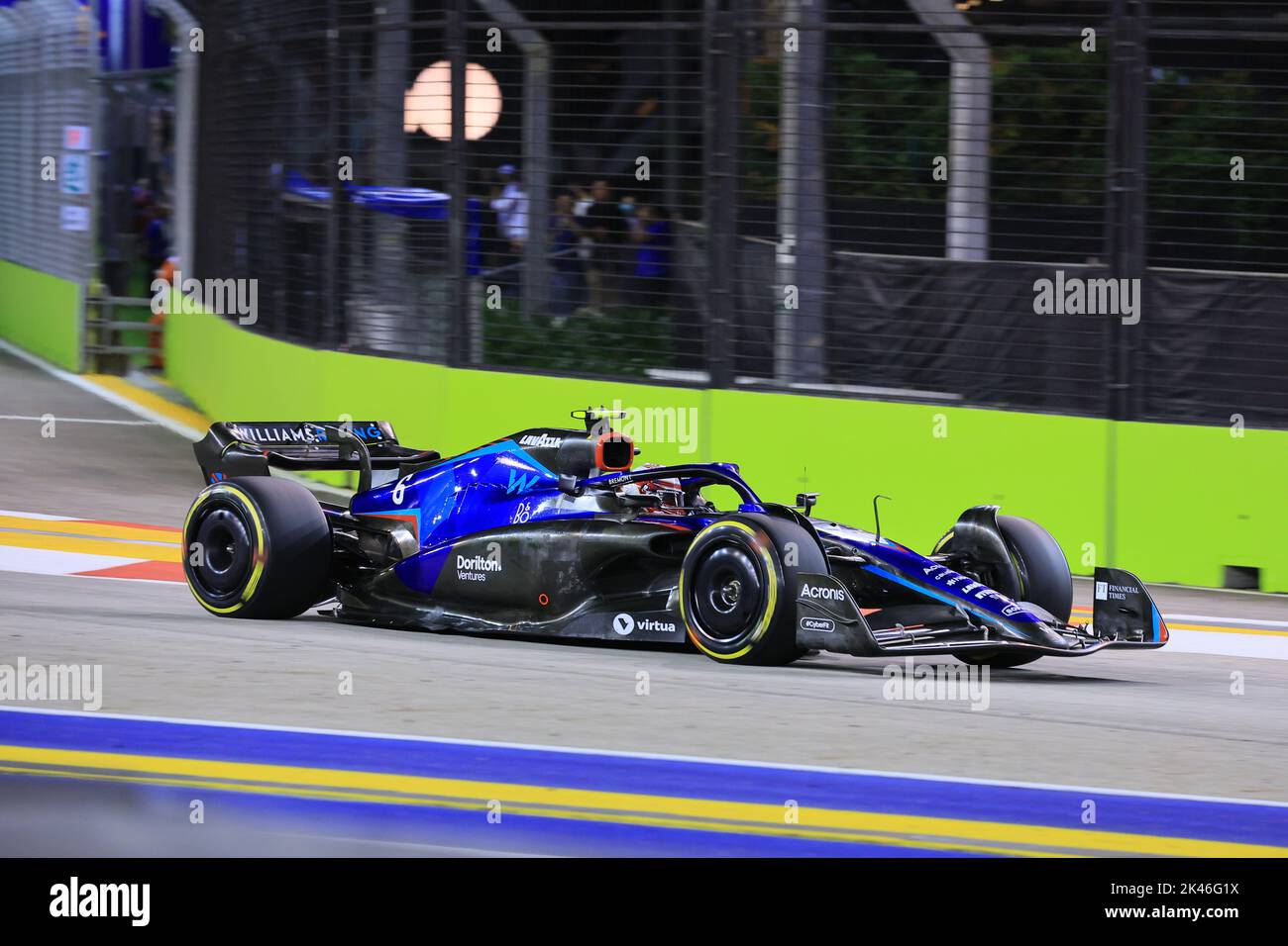 September 30th 2022 ; Marina Bay, Singapore, Singapore FIA Formula 1 ...