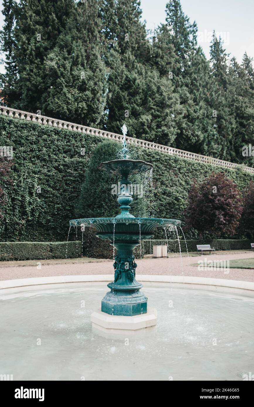 St-Omer public gardens and zoo Stock Photo - Alamy