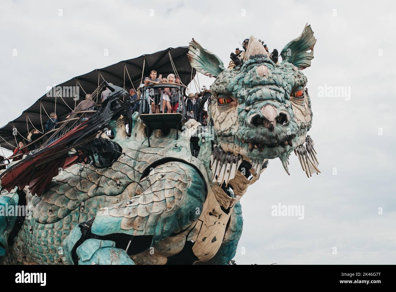 The Calais Dragon Stock Photo - Alamy