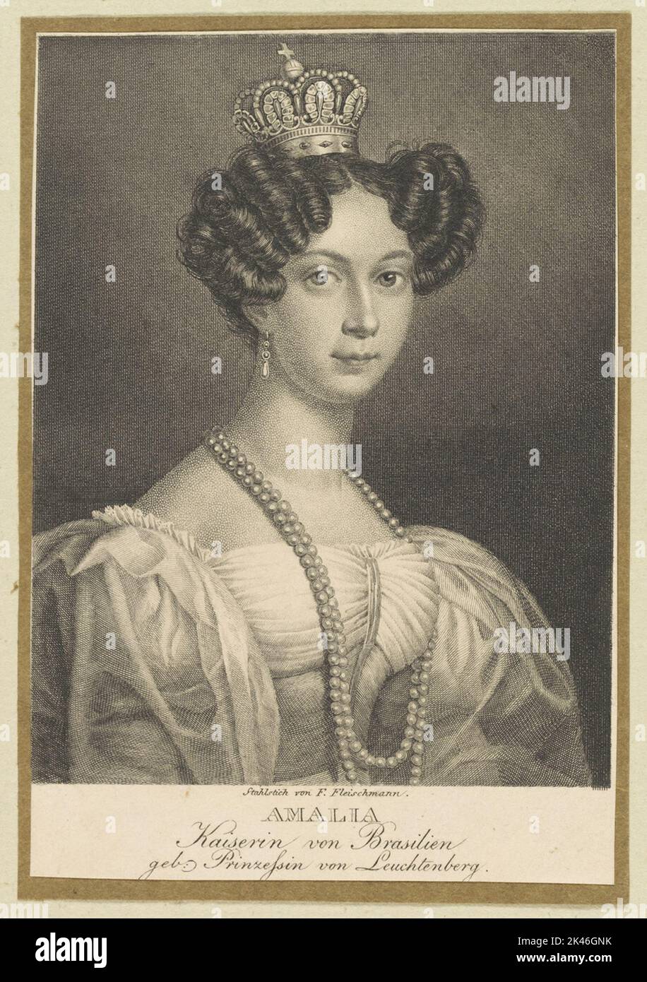 Brazilian royal portrait hi-res stock photography and images - Alamy