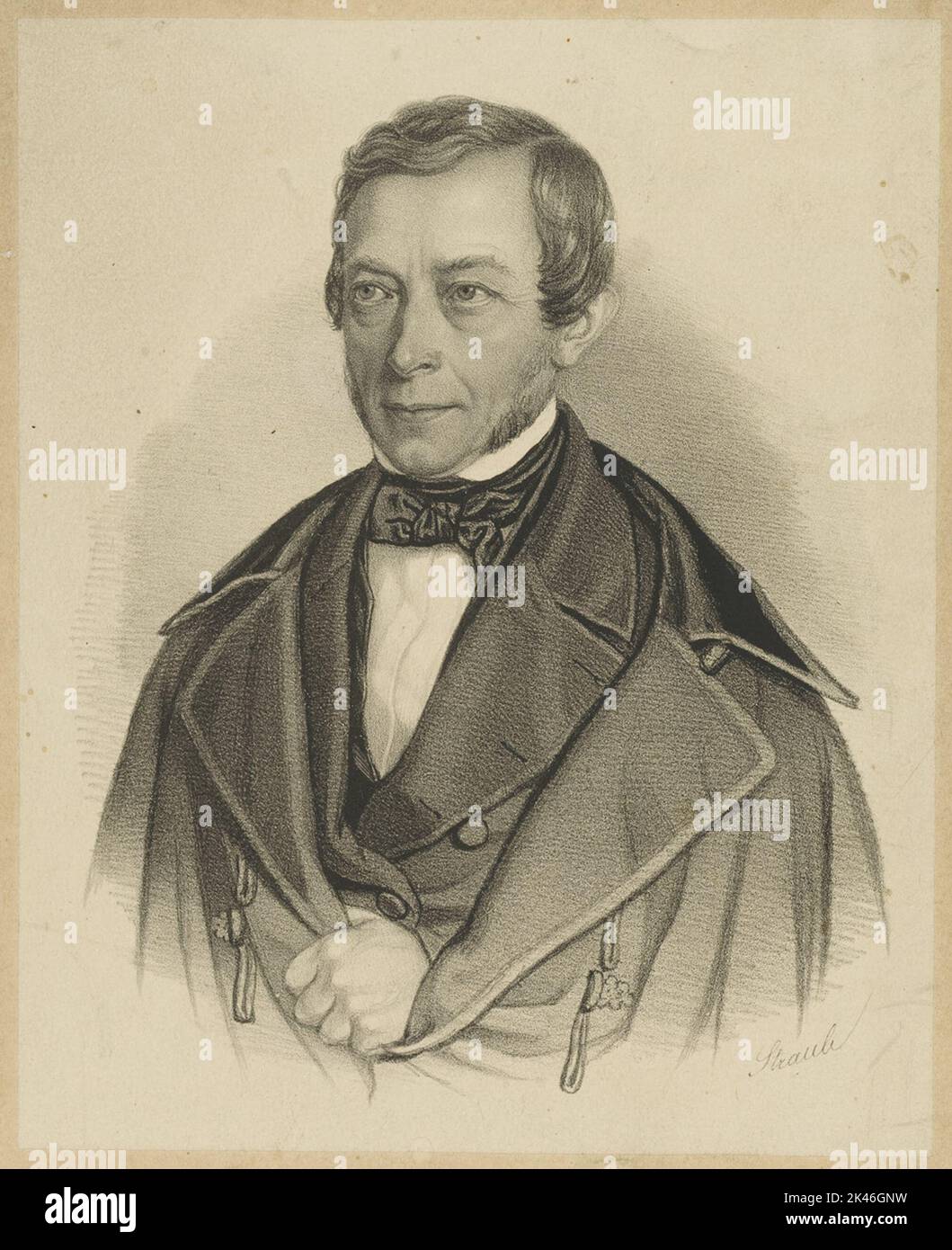 Portrait of H. J. Wetzer Stock Photo - Alamy