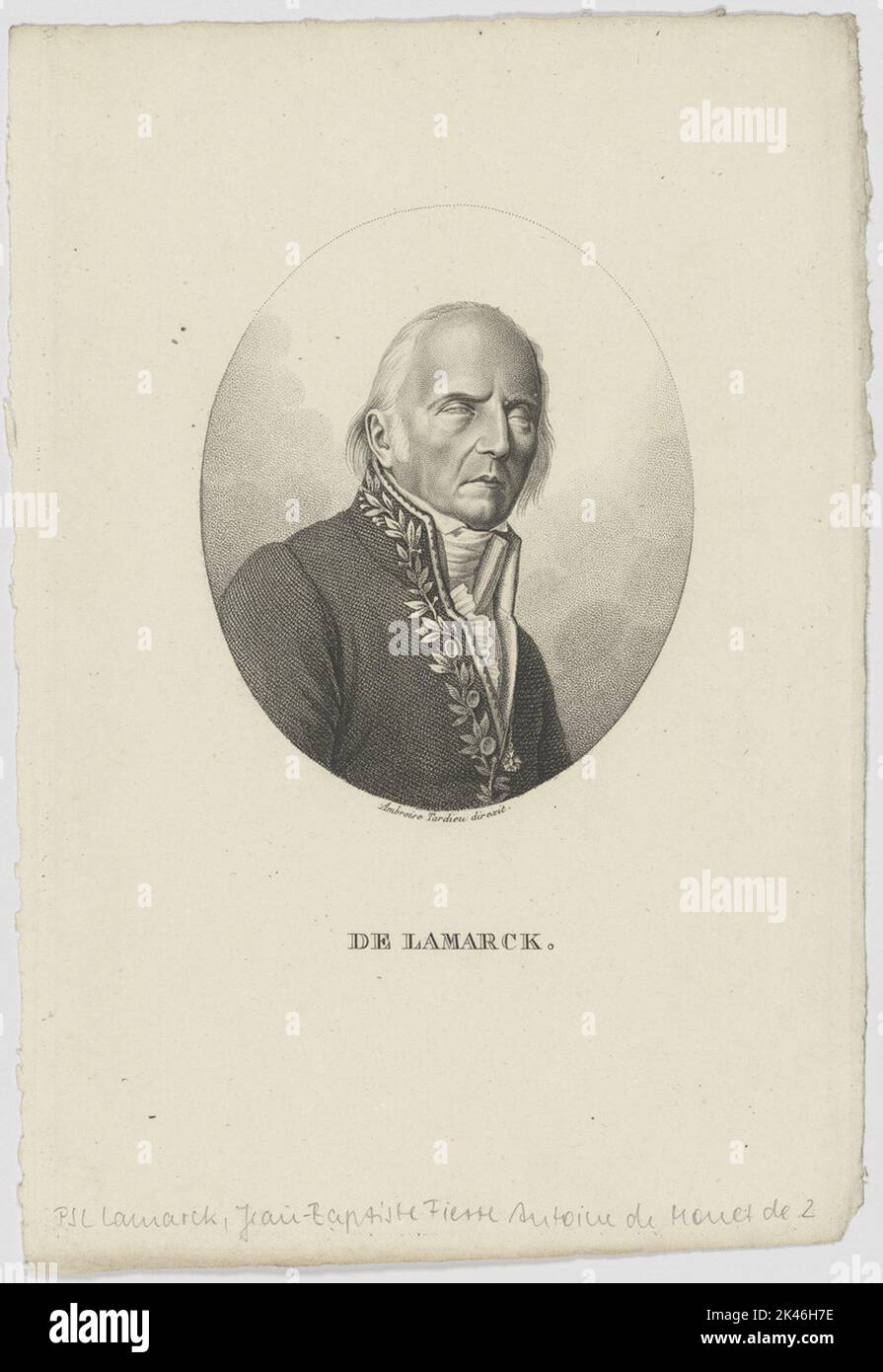 Jean baptiste lamarck theory hi-res stock photography and images - Alamy