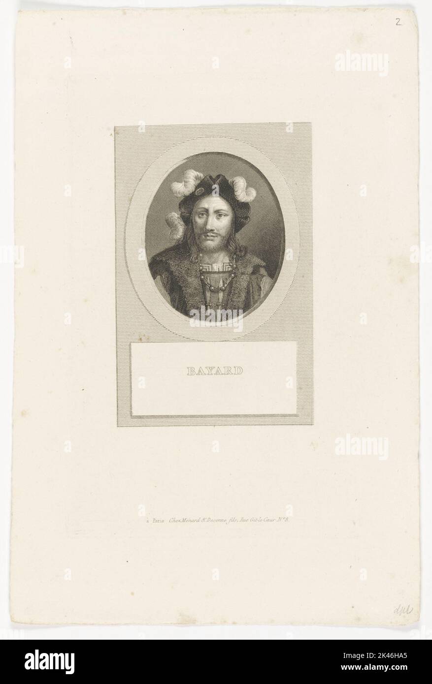 Portrait of the Bayard Stock Photo - Alamy