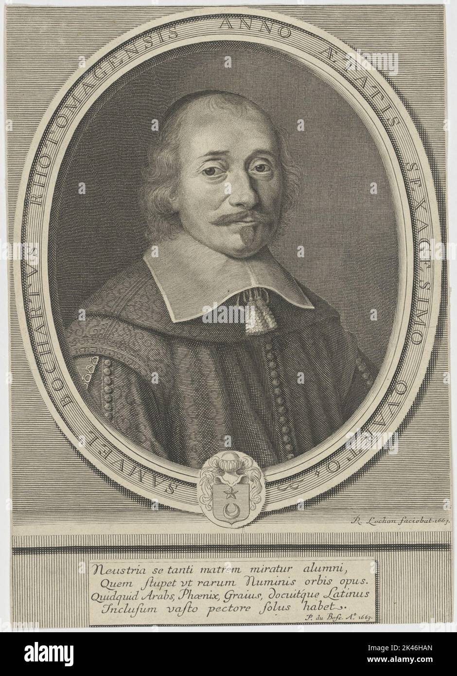 Portrait of the Samvel Bochartvs Stock Photo - Alamy