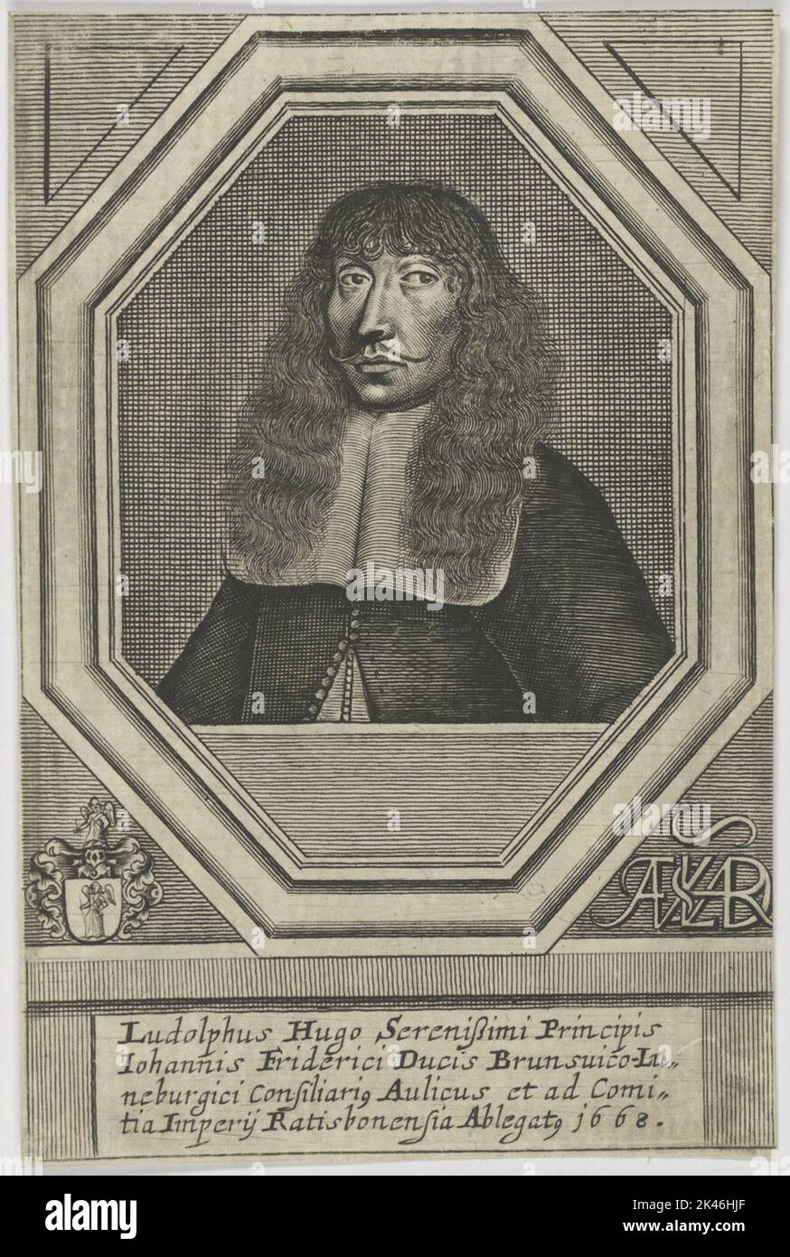 Bildnis des Ludolph Hugo Stock Photo - Alamy