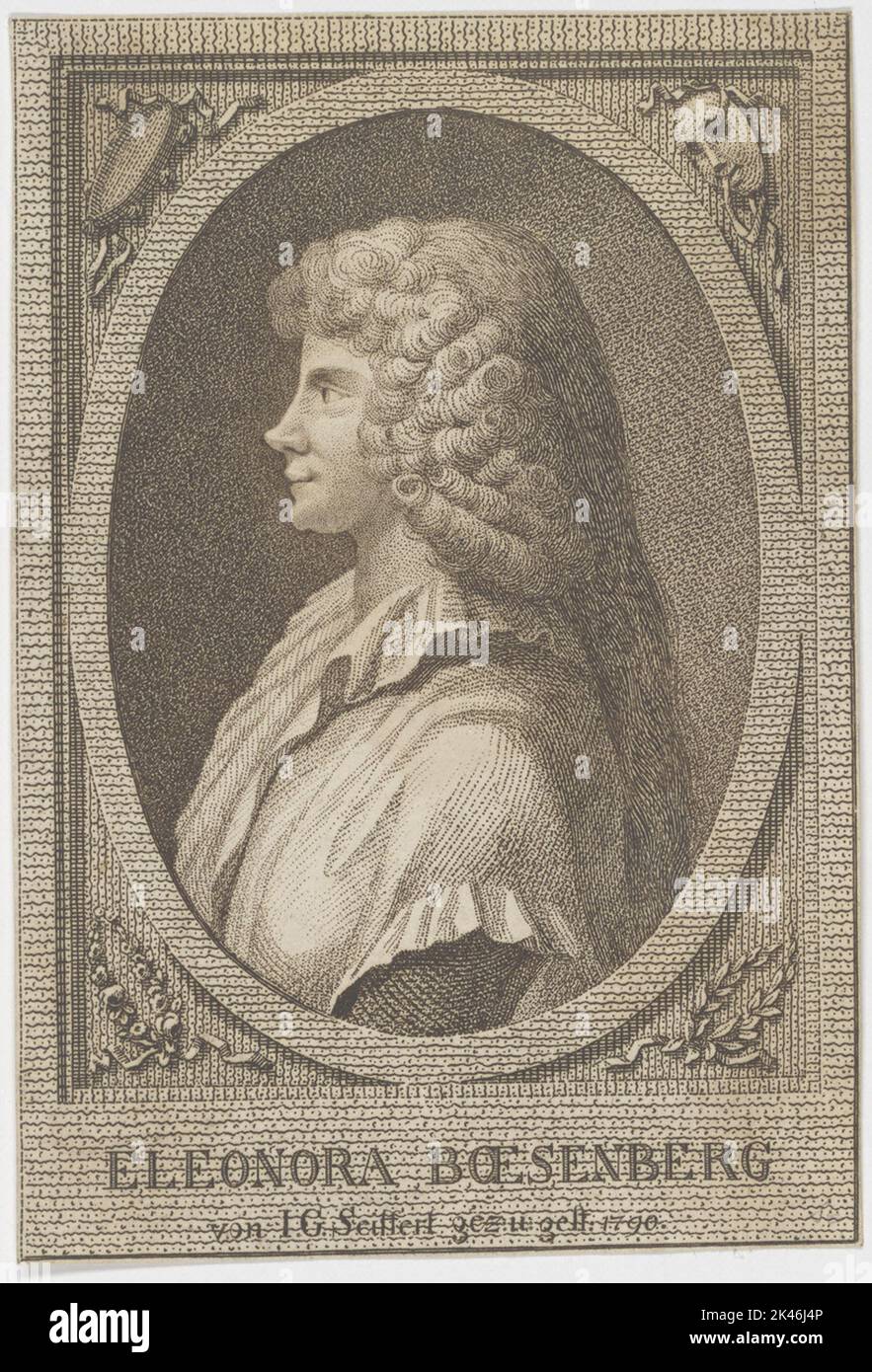 Portrait of the Eleonora Boesberg Stock Photo - Alamy