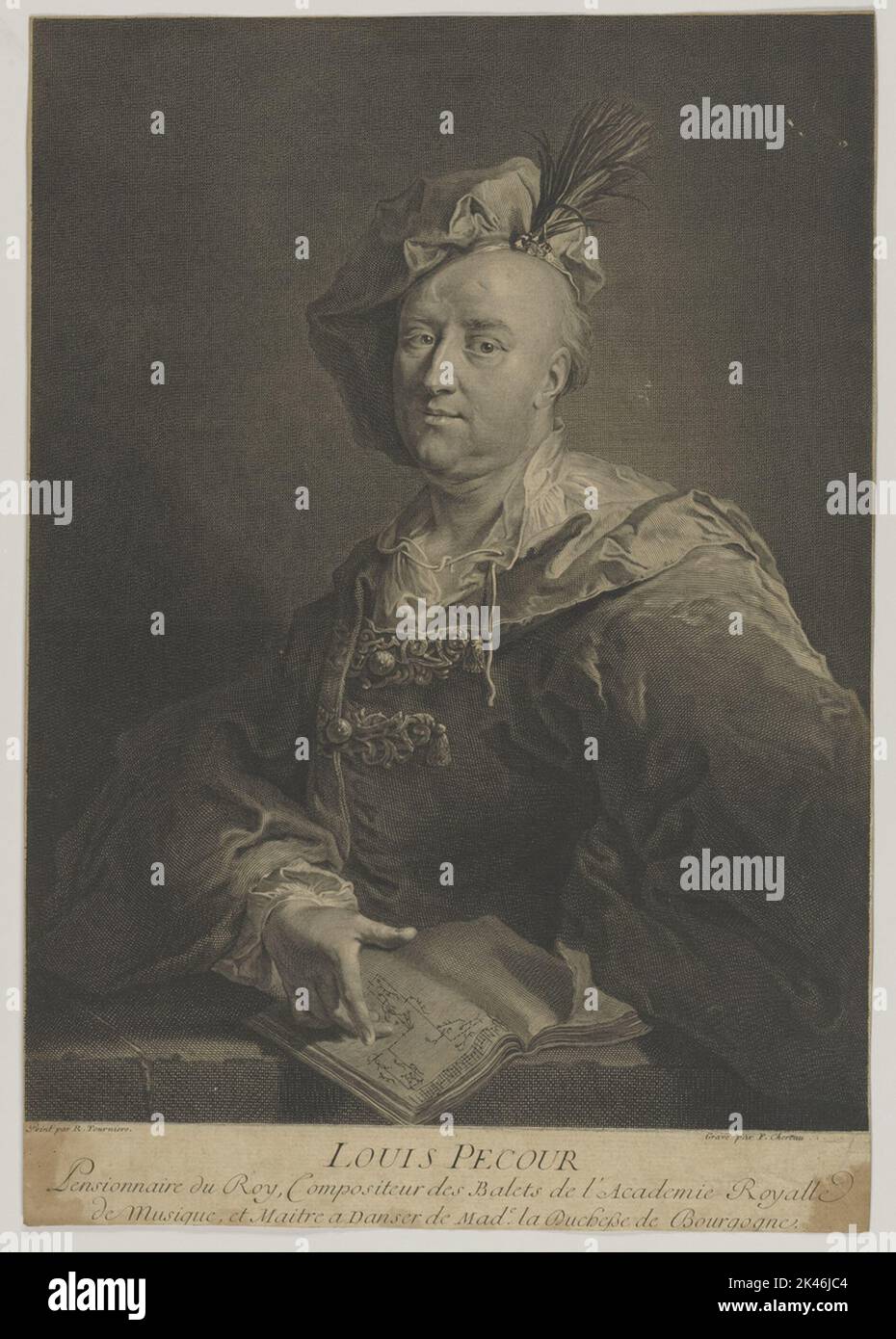 Bildnis of Louis Pecour Stock Photo - Alamy