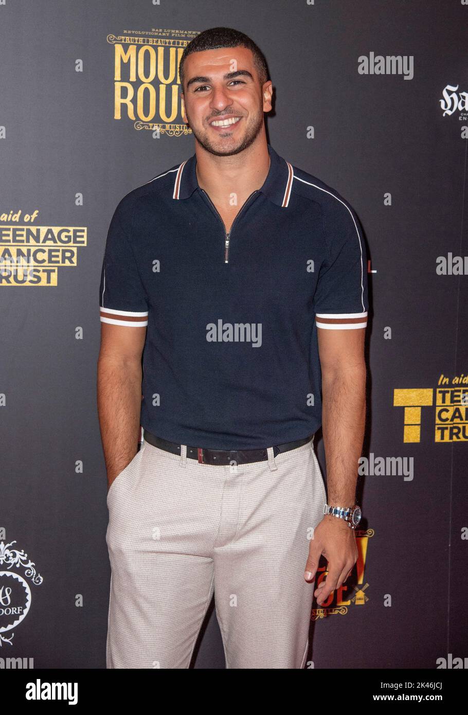 London, UK. Adam Gemili at the Moulin Rouge - Musical Gala in aid of ...