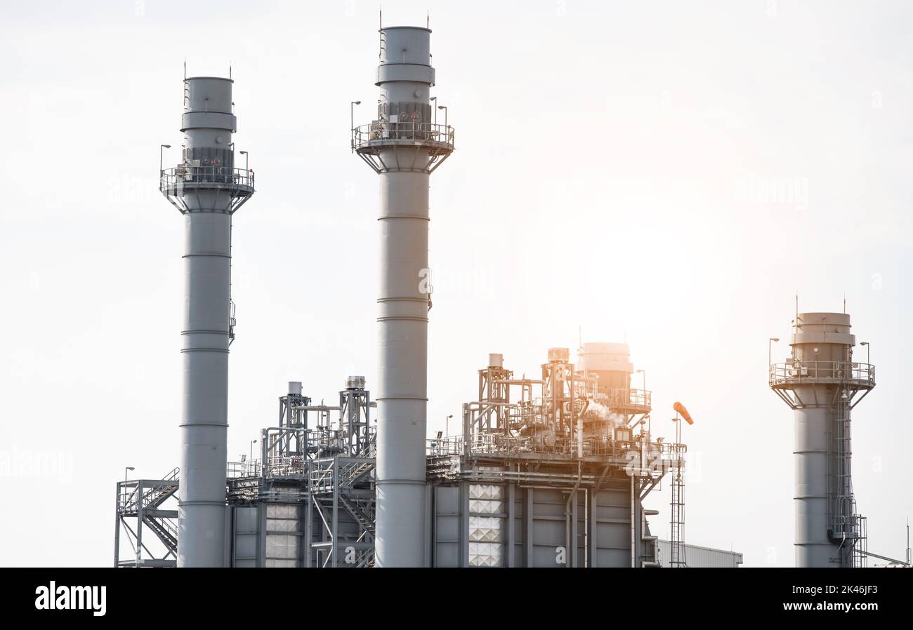 Industrial zone,The equipment of oil refining,Close-up of industrial pipelines of an oil ...