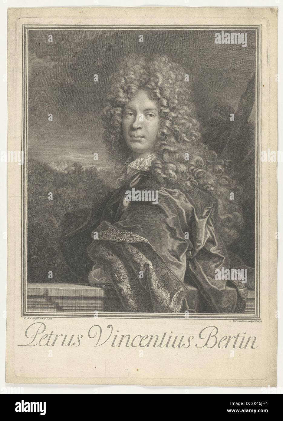 Bildnis des Peter Vincent Bertin Stock Photo - Alamy