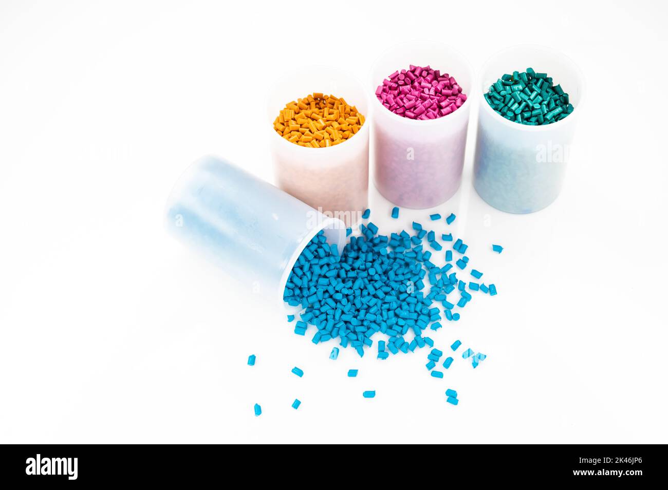 Plastic granules close up for holding,Colorful Plastic granules with ...