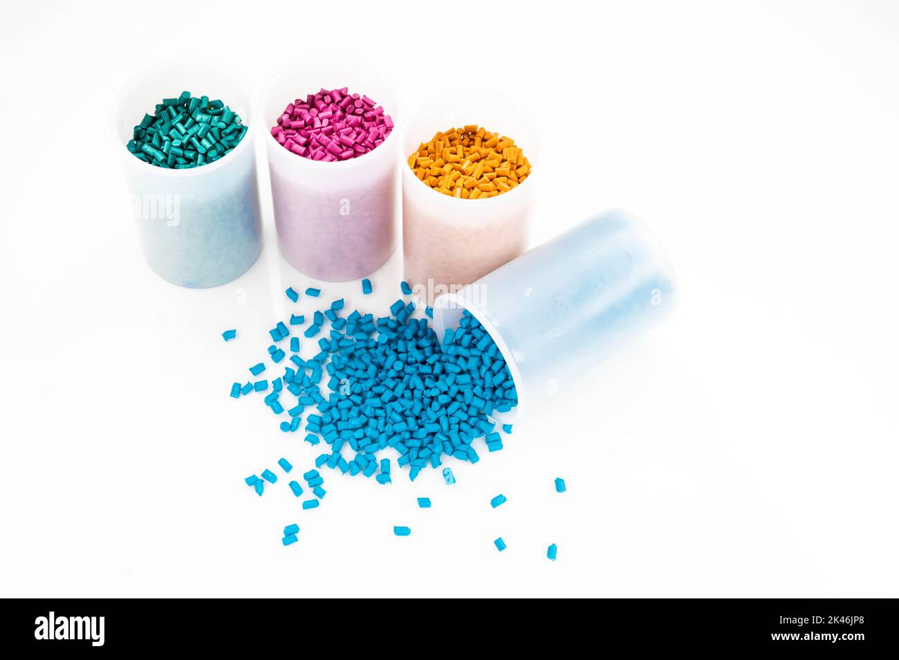 Plastic granules close up for holding,Colorful Plastic granules with ...