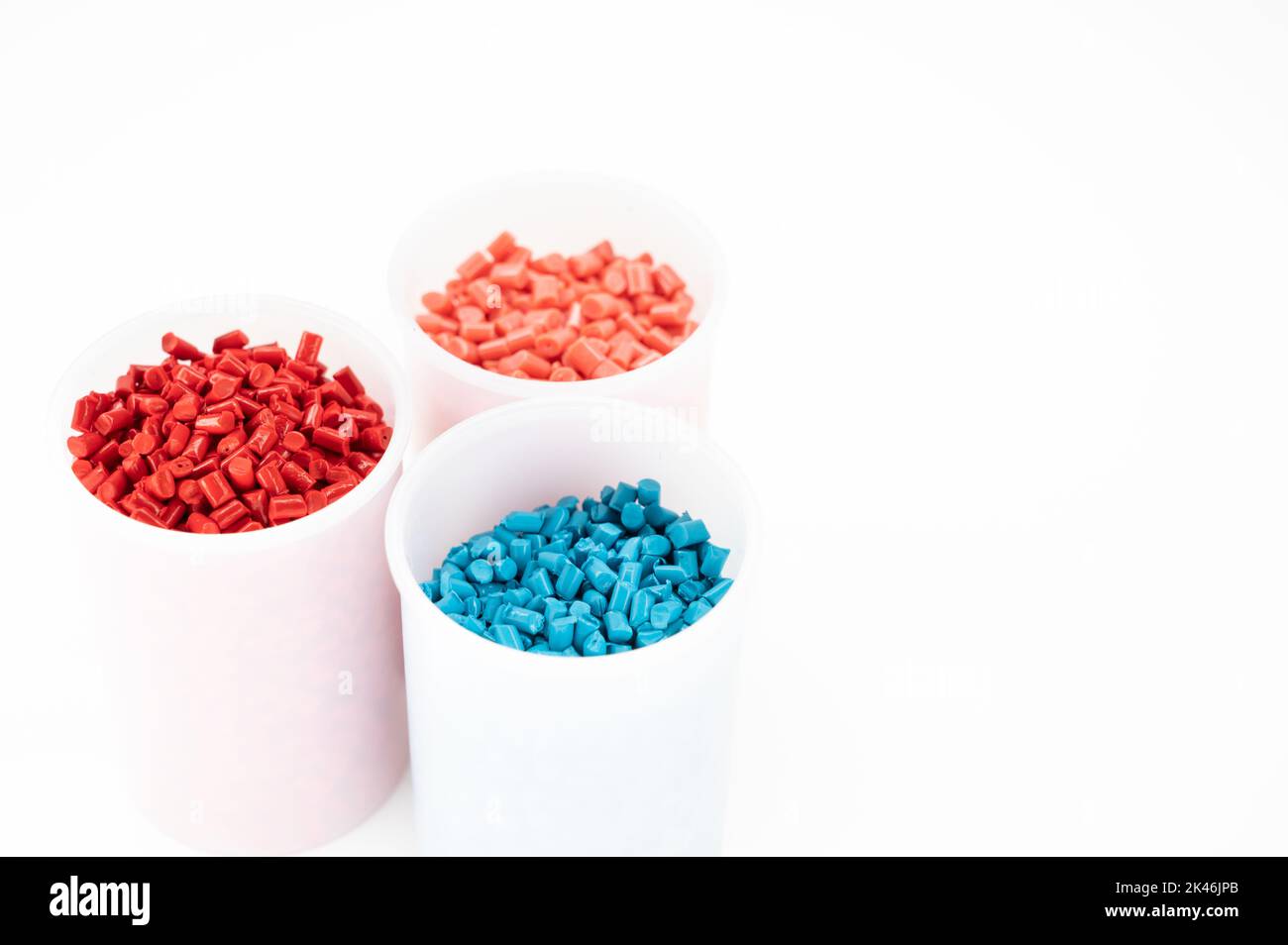 Plastic granules close up for holding,Colorful Plastic granules with ...