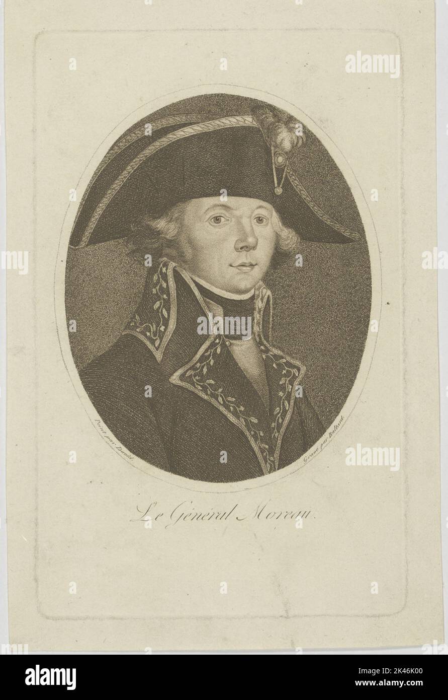 General Moreau Portrait Stock Photo - Alamy