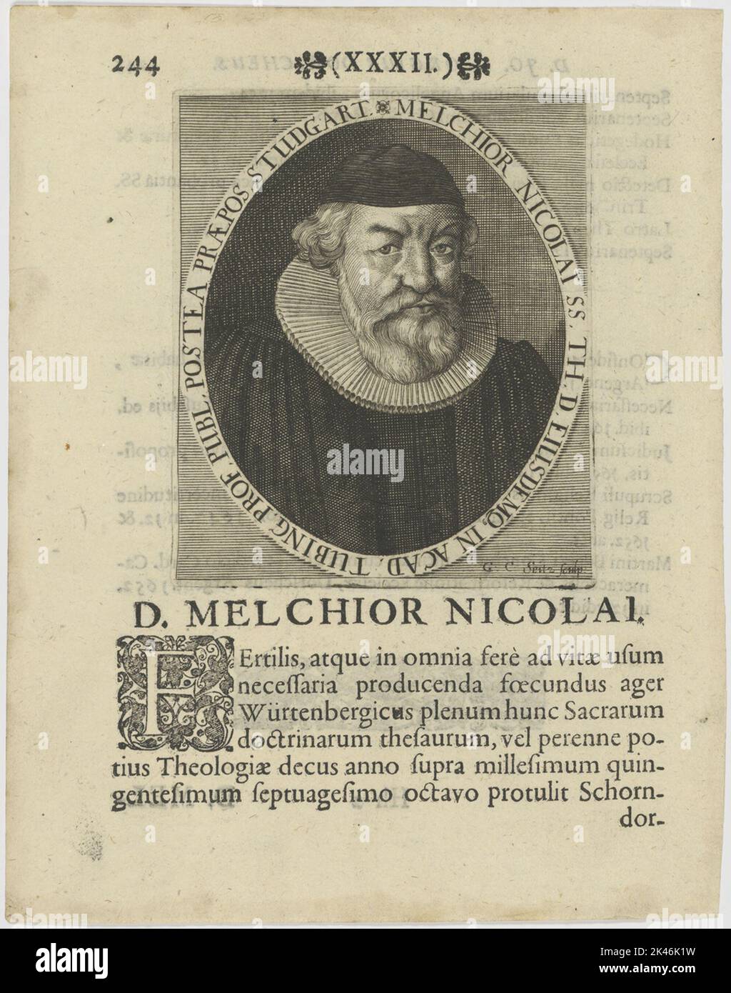 Melchior nicolai hi-res stock photography and images - Alamy