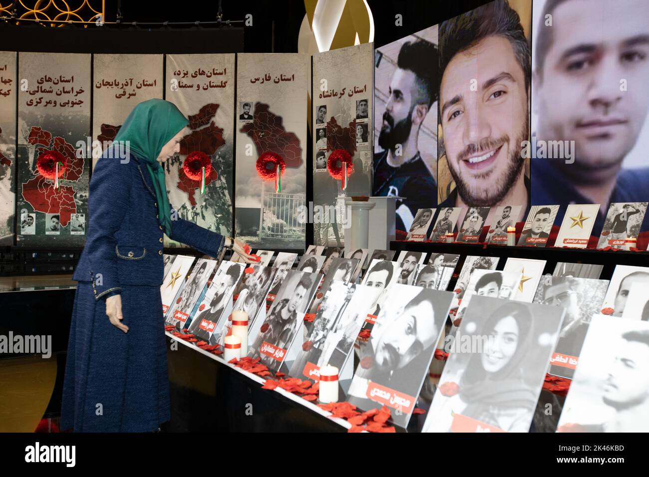 Maryam Rajavi, the President-elect of the National Council of ...