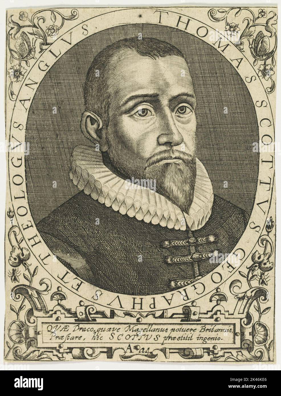 Portrait of the Thomas Scottv Stock Photo - Alamy