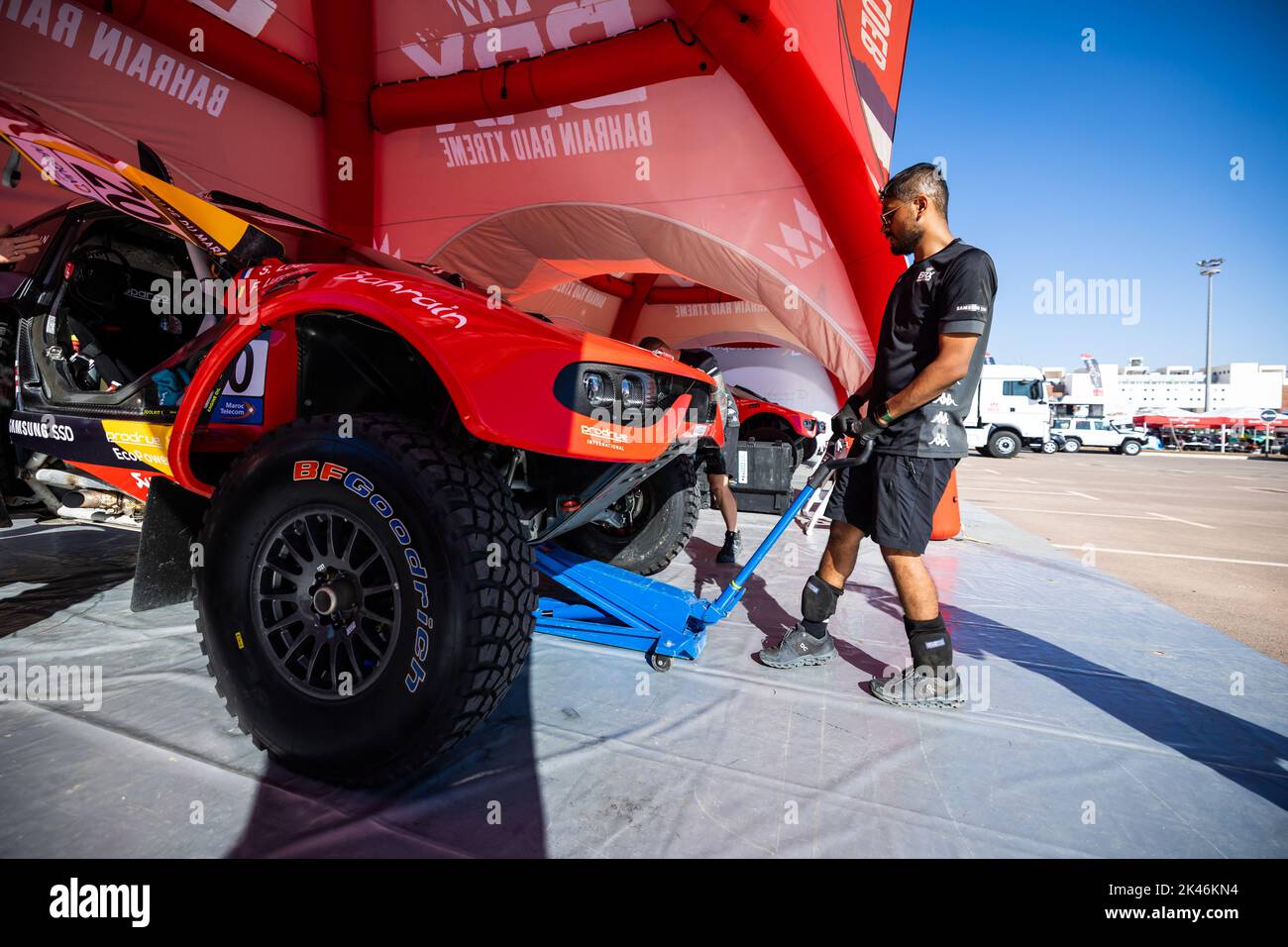 Monaco. 30th Sep, 2022. mecaniciens, mechanics Bahrain Raid Xtreme ...