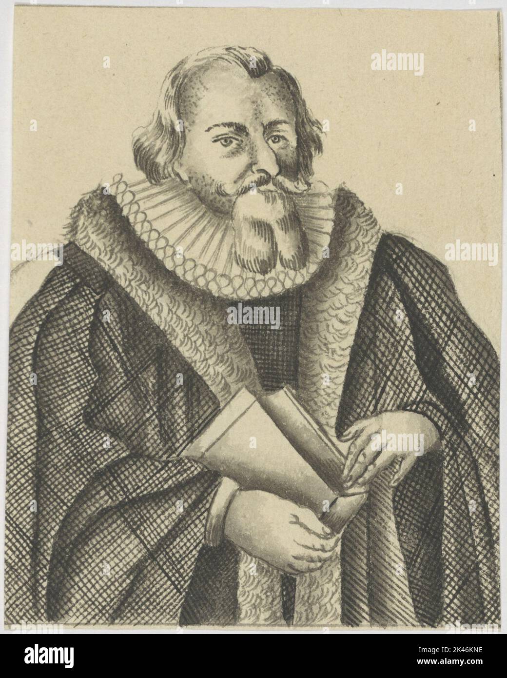 Portrait of the Polycarp Lyser Stock Photo - Alamy