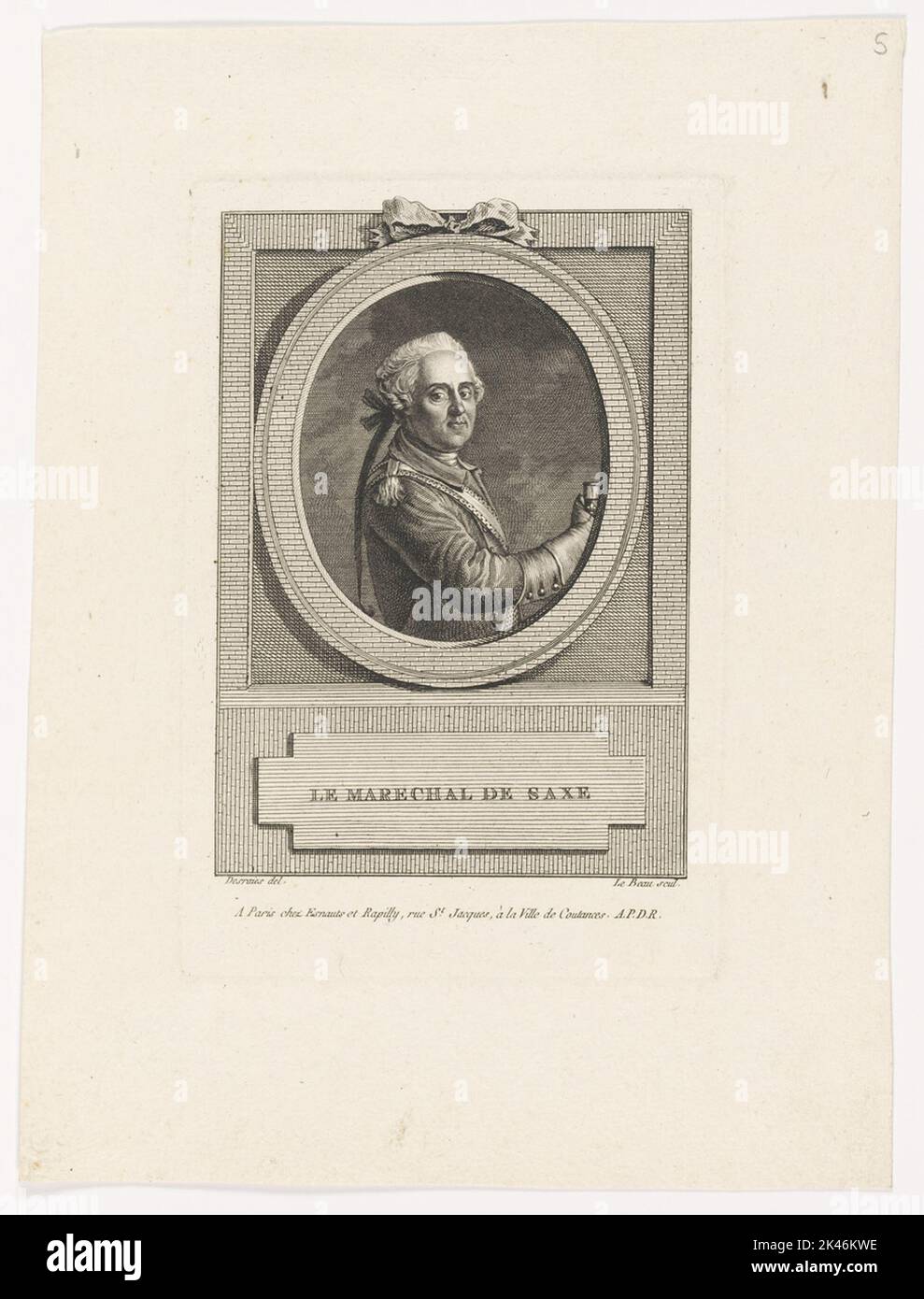 Marechal de saxe hi-res stock photography and images - Alamy