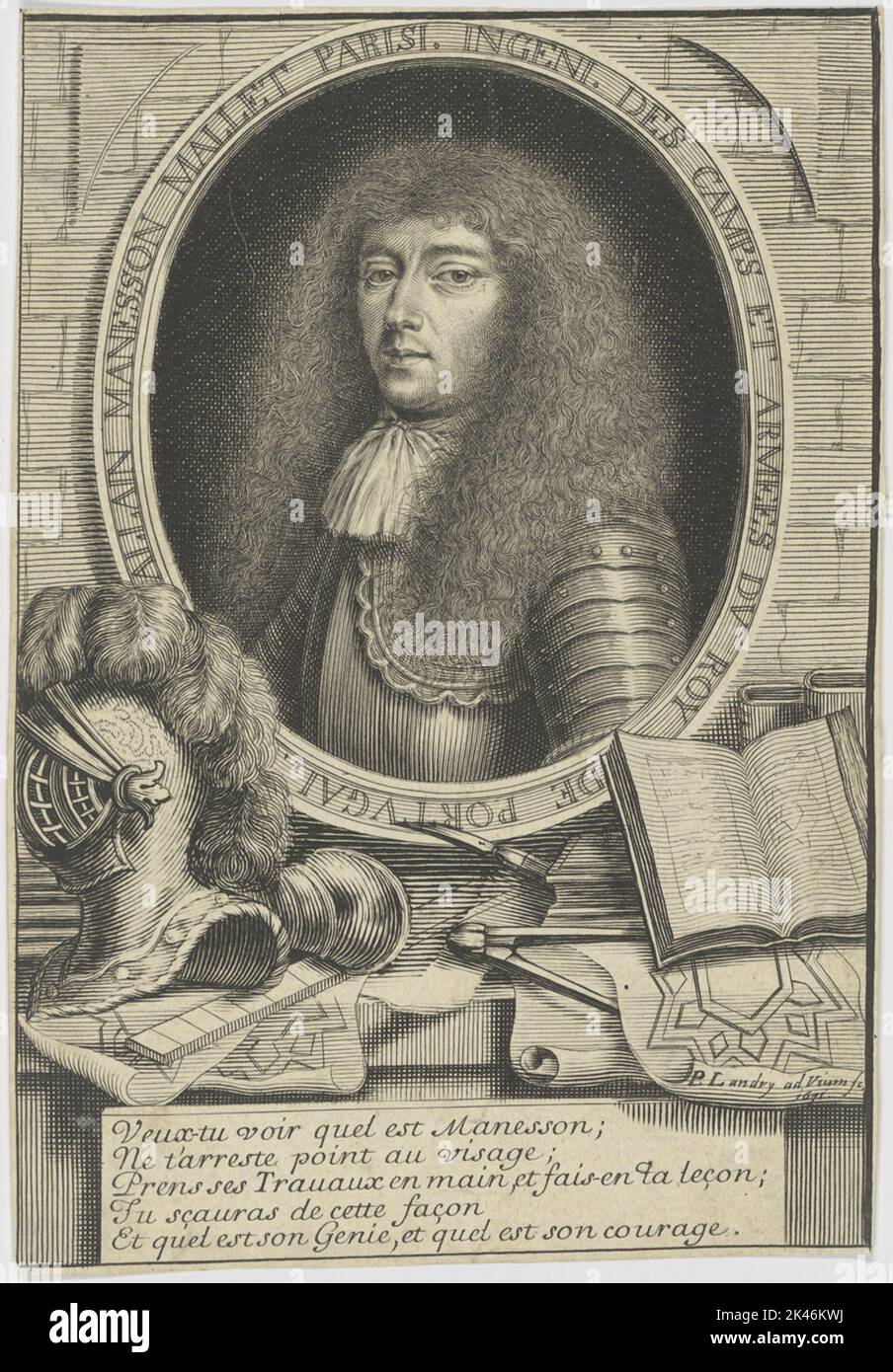 Bildnis of Alain Manesson Mallet Stock Photo - Alamy