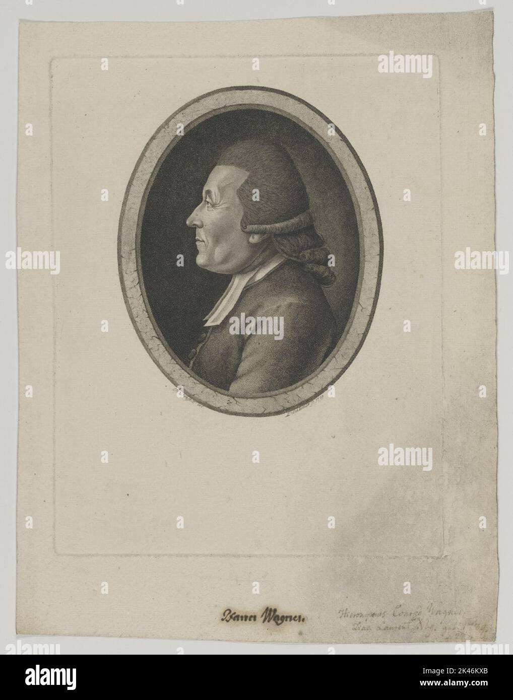 Portrait of the Wagner Stock Photo - Alamy