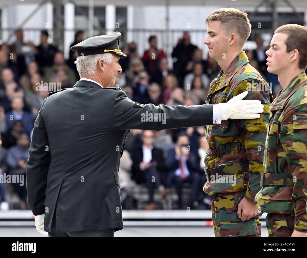 Brussels, Belgium. 30th Sep, 2022. King Philippe - Filip of Belgium and ...