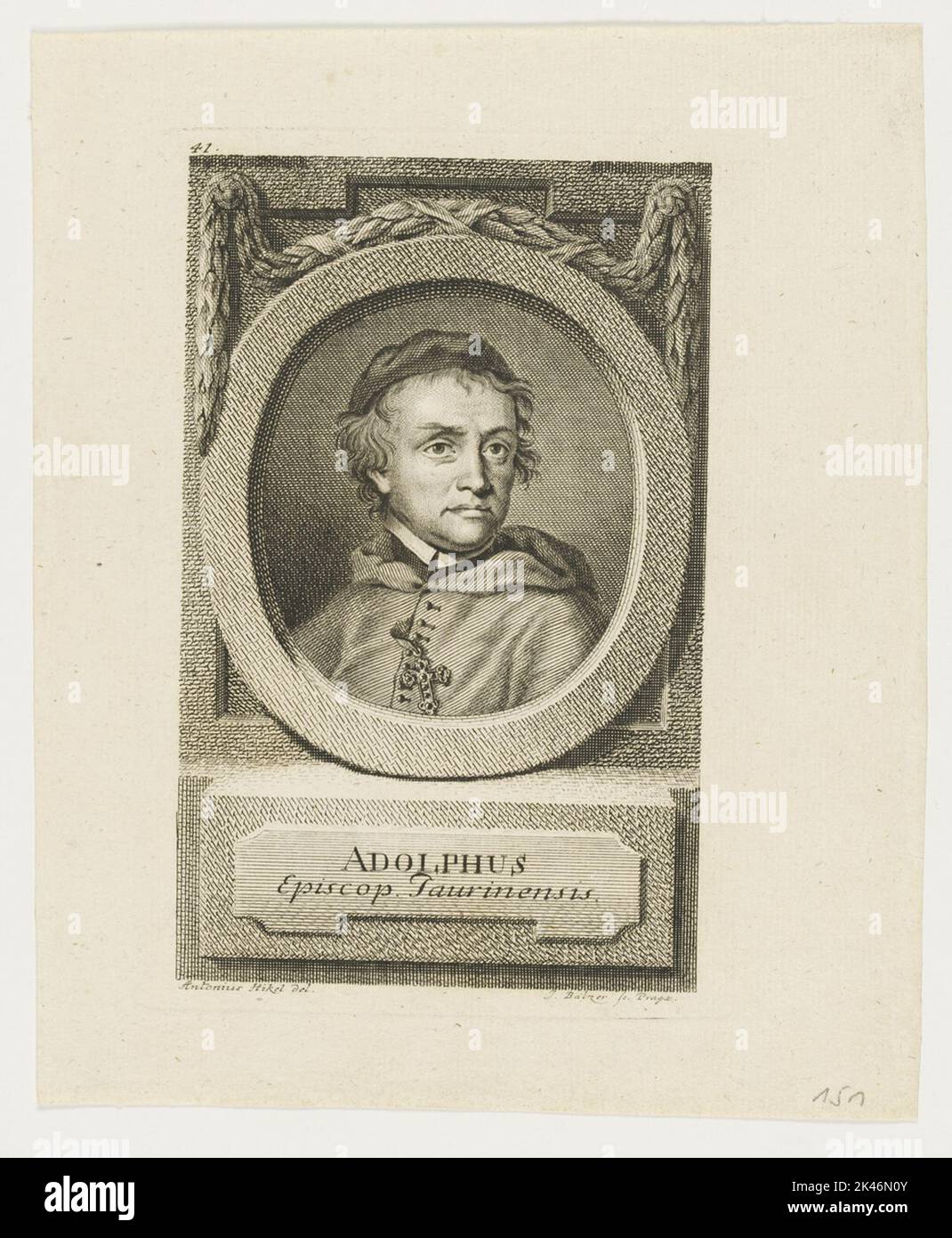 Portrait of Adolphus Stock Photo - Alamy