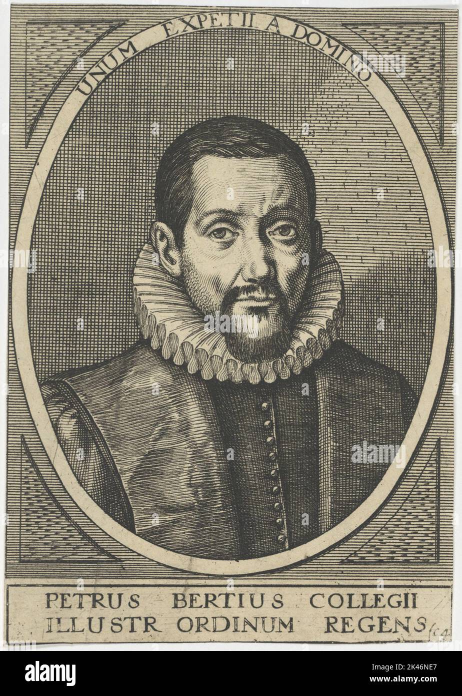 Portrait of Petrus Bertius Stock Photo - Alamy