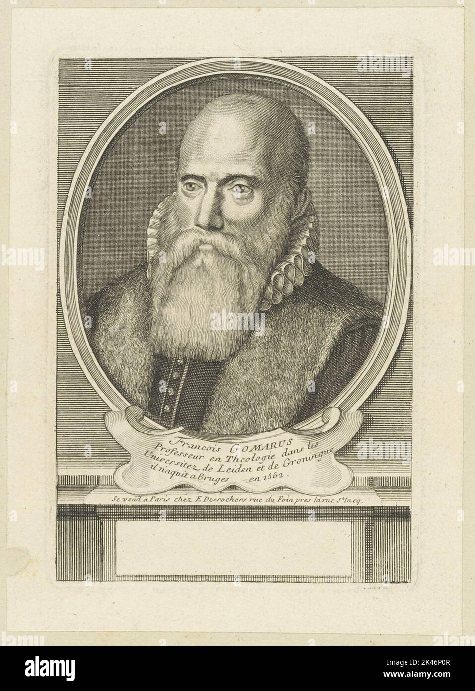 Portrait of franciscus gomarus hi-res stock photography and images - Alamy