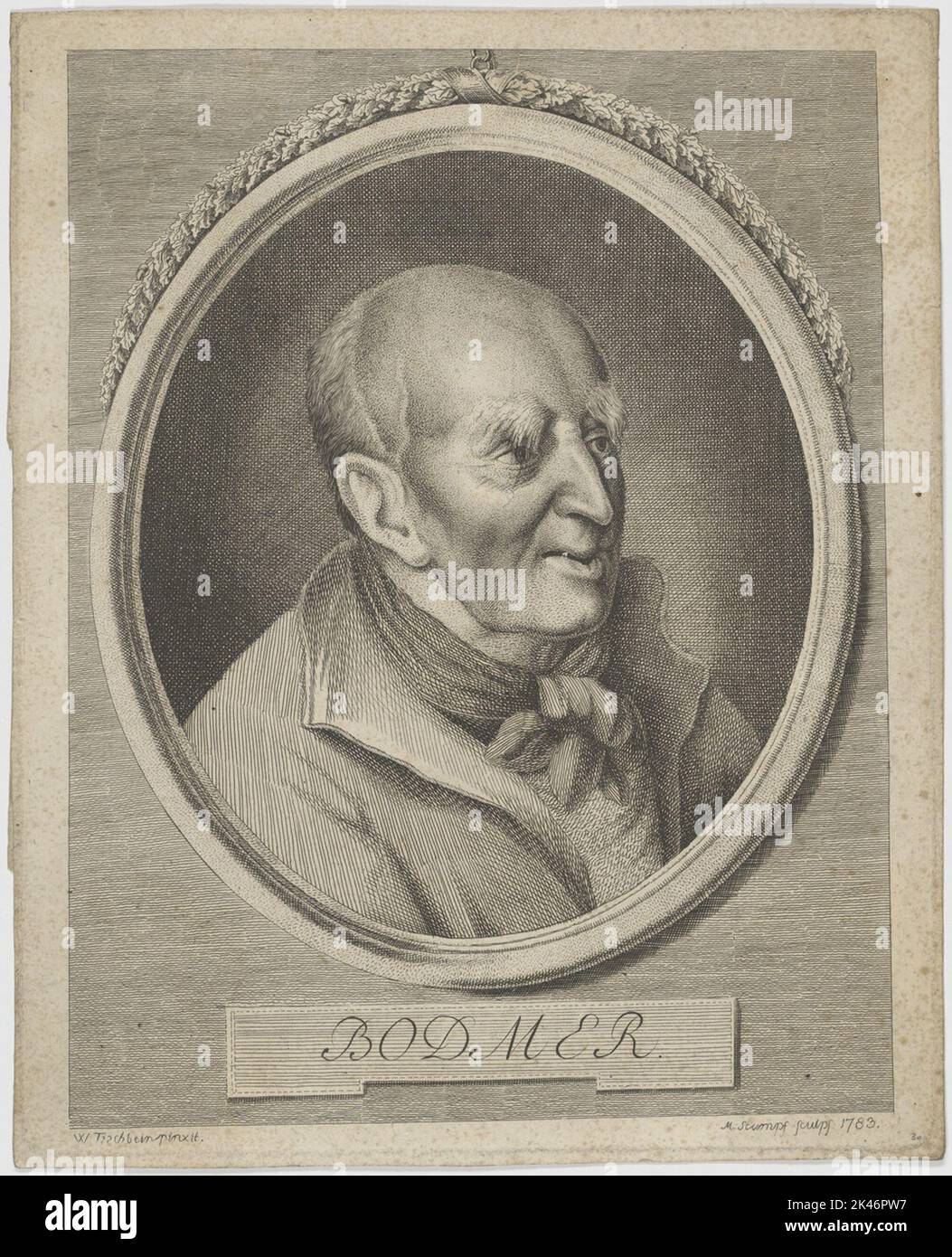 Portrait of the Bodmer Stock Photo - Alamy