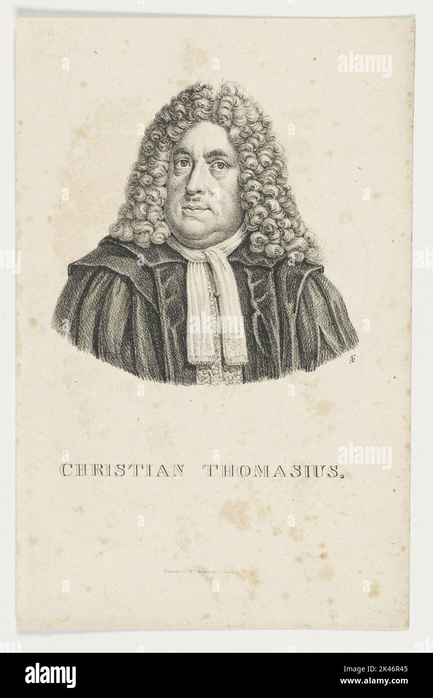 Christian thomasius hi-res stock photography and images - Alamy