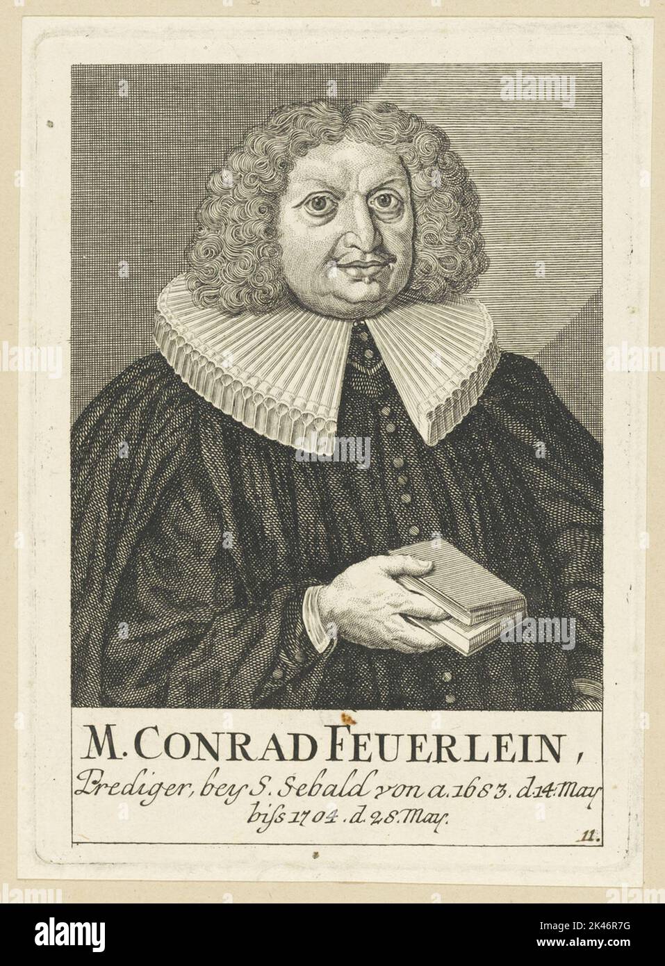 Portrait of Conrad Feuerin Stock Photo - Alamy