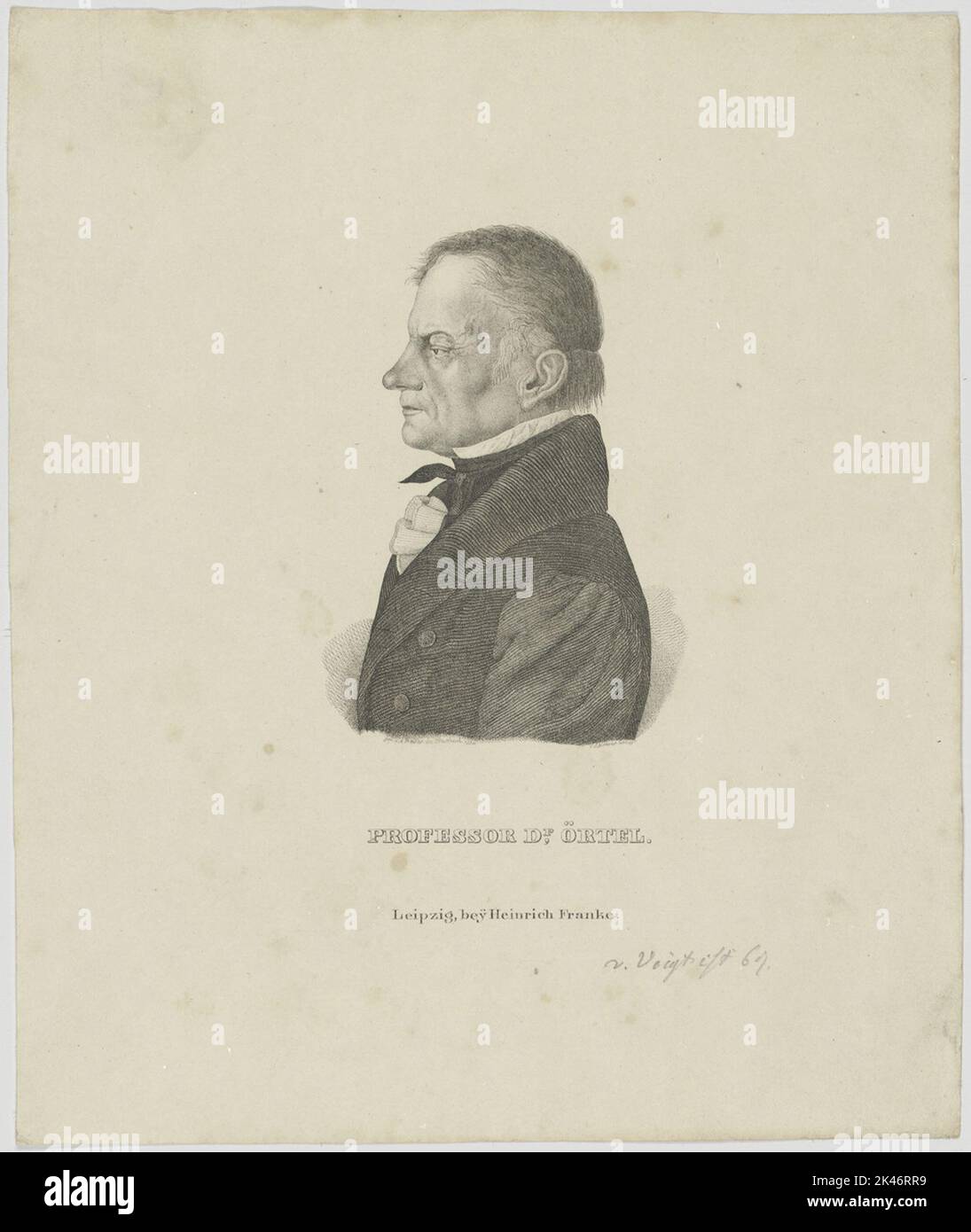 Portrait of the Eucharius örtel Stock Photo - Alamy