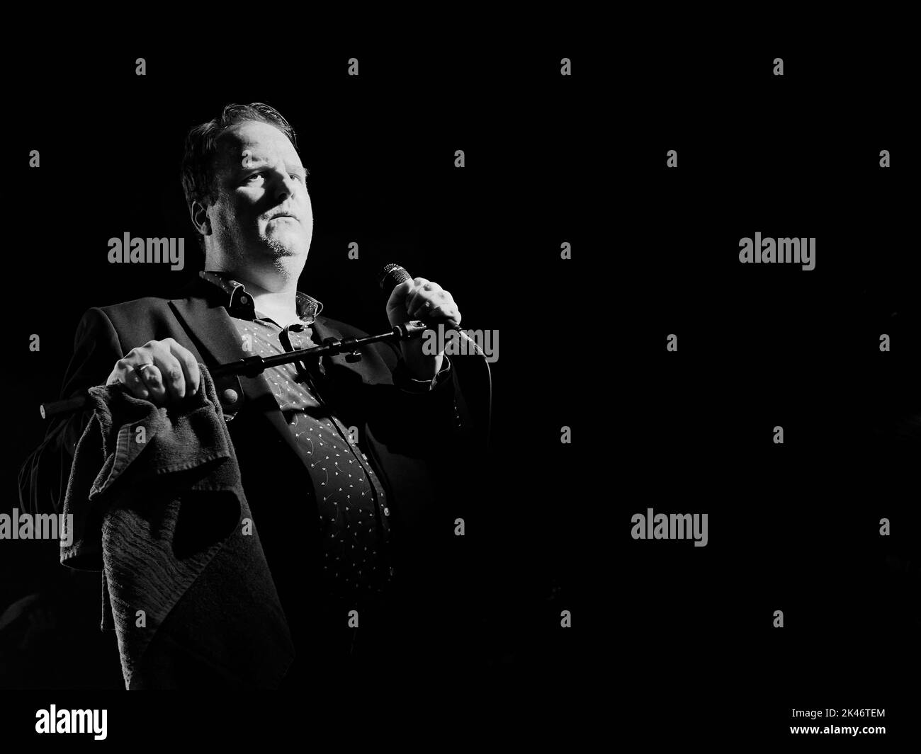 Protomartyr during their concert at La 2 de Apolo, Barcelona, Spain ...