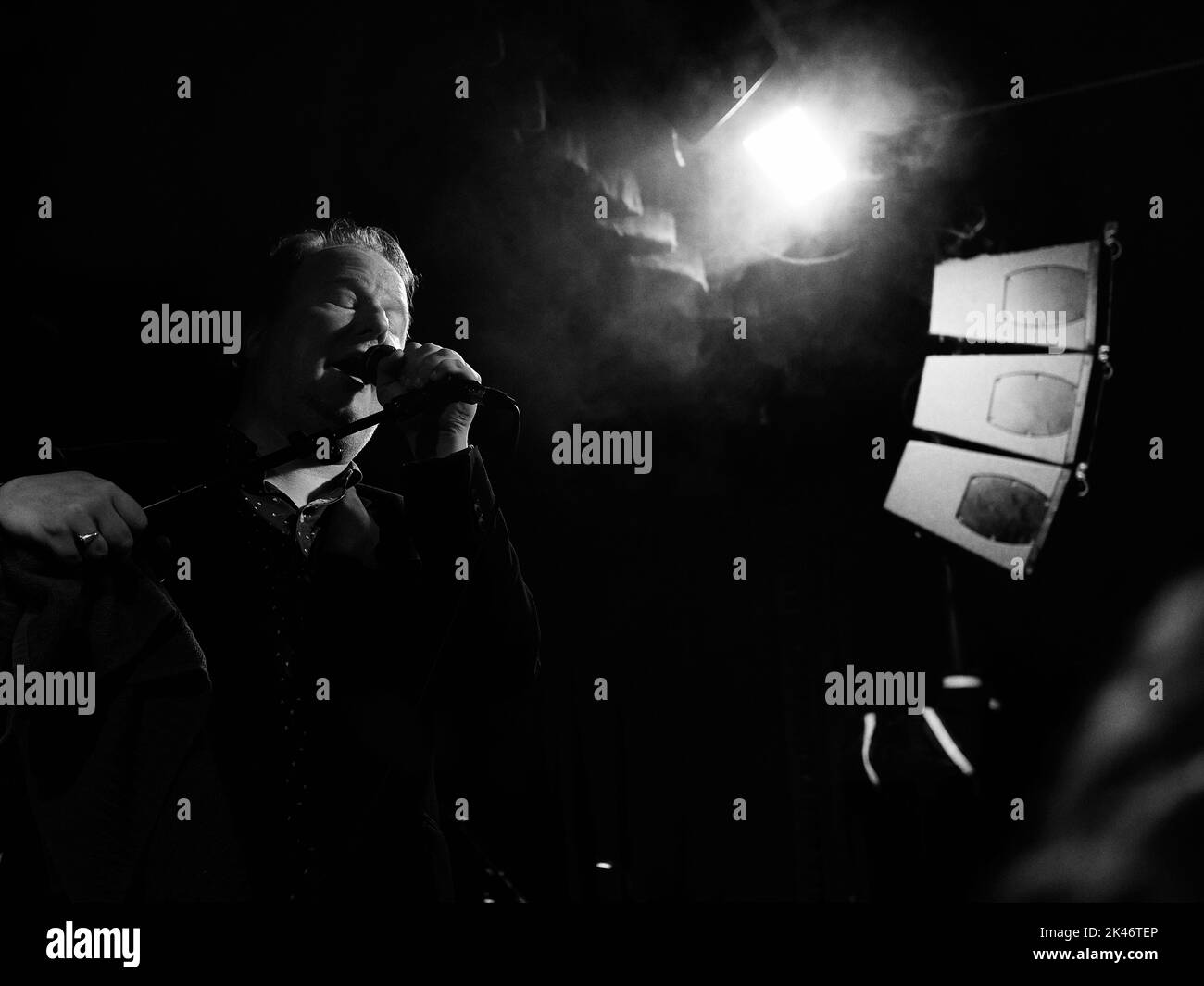 Protomartyr during their concert at La 2 de Apolo, Barcelona, Spain ...