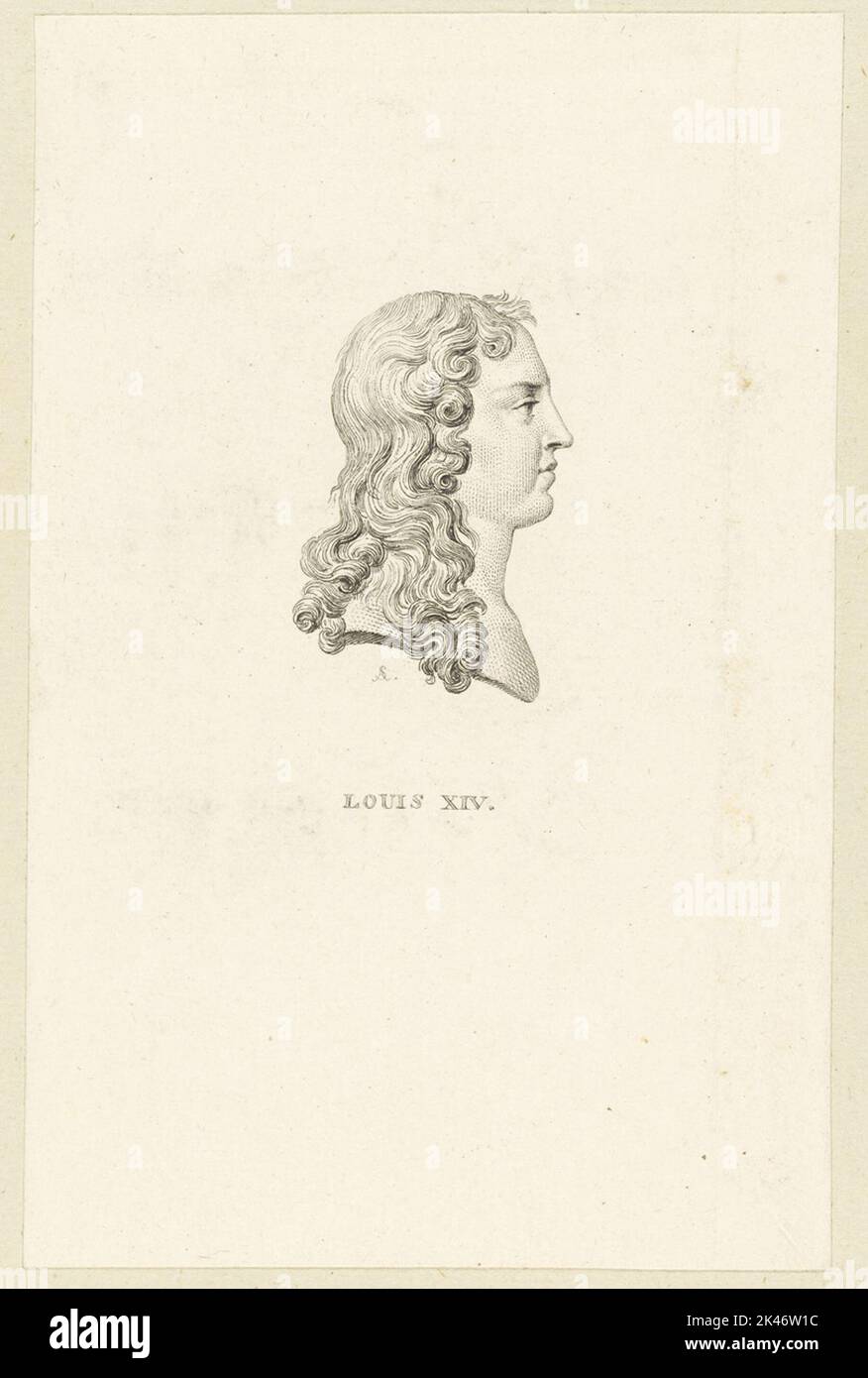 Portrait Louis XIV Stock Photo - Alamy