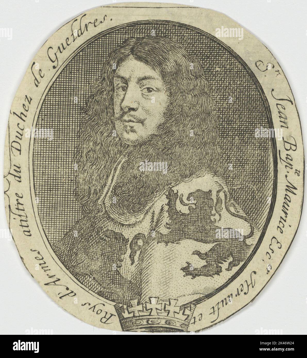 Portrait of Phil. Iac. Heisler Stock Photo - Alamy