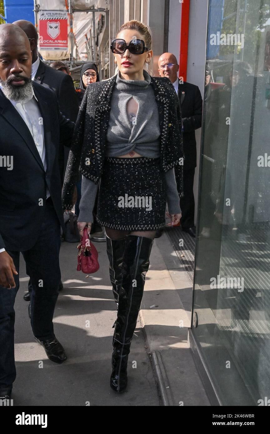 Paris, France. 30th Sep, 2022. Paris Jackson attends the Giambattista ...
