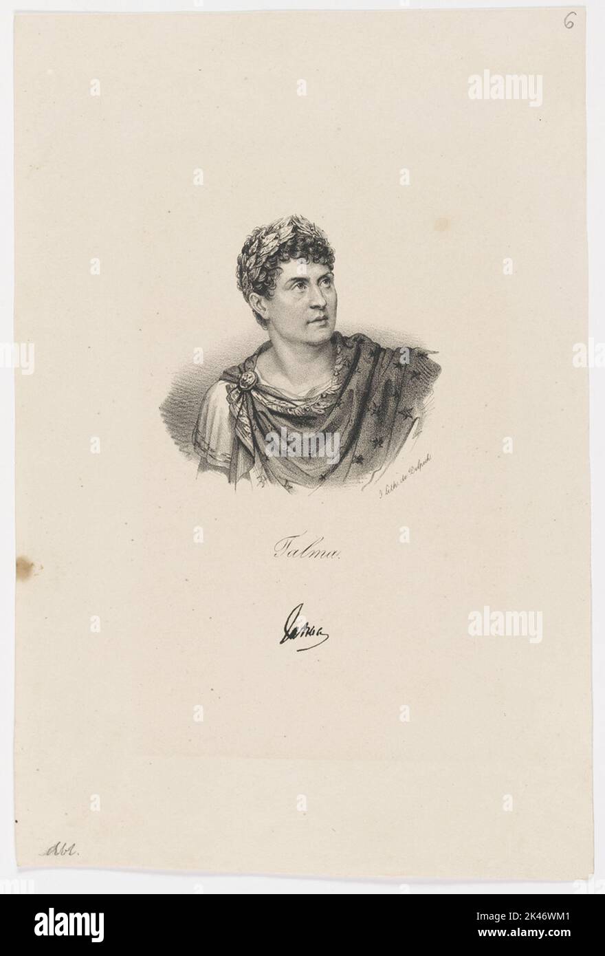 Portrait of the Talma Stock Photo - Alamy